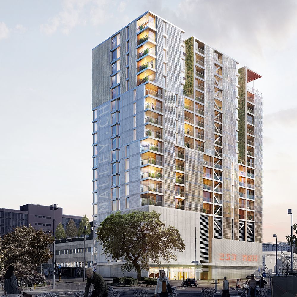 Malley Phare – la tour est mise à l’enquête – MONOD – PIGUET + ASSOCIES Ingénieurs Conseils SA